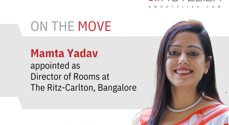 Mamta Yadav appointed as Director of Rooms at The Ritz-Carlton, Bangalore - BW Hotelier